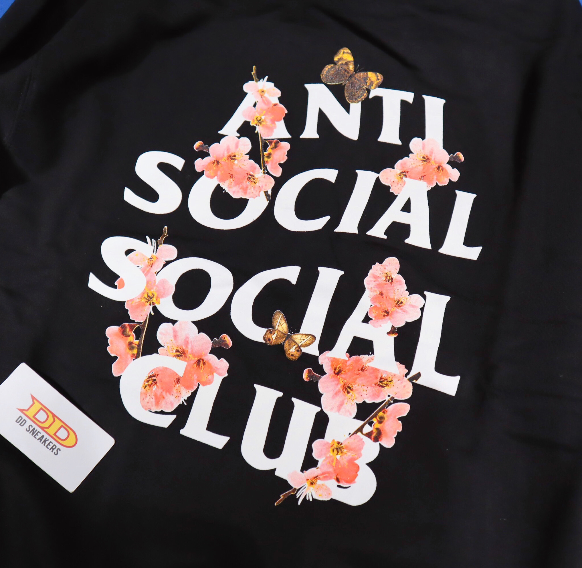 ANTI SOCIAL SOCIAL CLUB FLORAL LOGO HOODIE