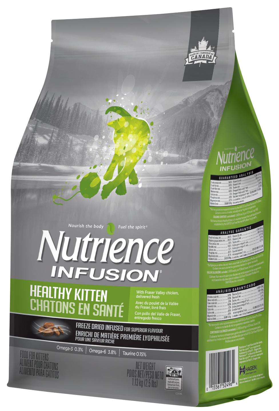 Nutrience Infusion 凍乾外層幼貓配方 (鮮雞肉味)