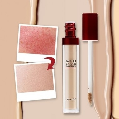 Feverlet 紋身遮瑕膏 | 完美遮蓋 | 強勁遮瑕力 | 防水防油 | 天然植物性成份