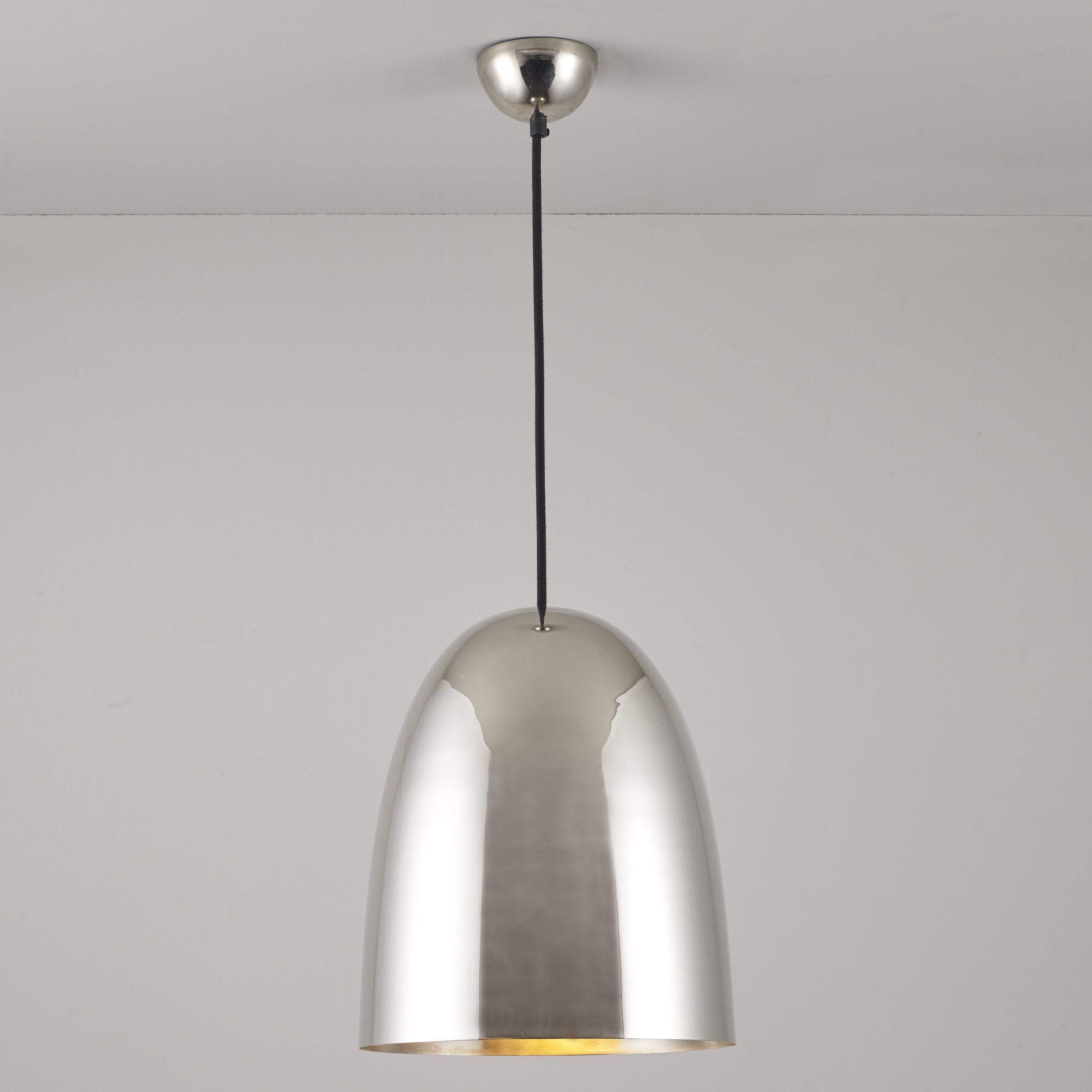 Stanley Pendant Light - Large (Polished Nickel Plated)