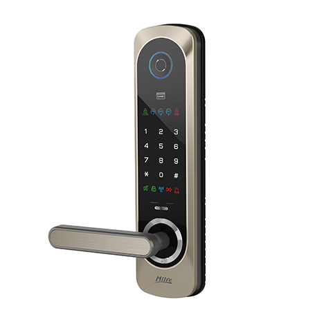 Milre美樂MI-6450 四合一電子鎖 指紋，卡片，鑰匙，密碼開門