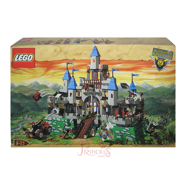 公主樂糕殿 LEGO 6098 絕版 2000年 6098 城堡 藍獅國王城堡 經典懷舊城堡