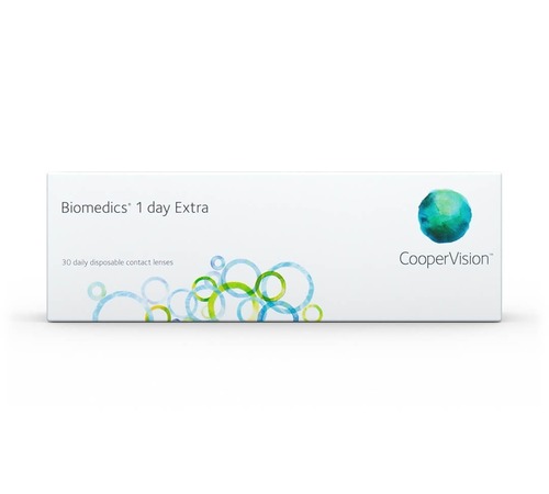 COOPERVISION BIOMEDICS 1 DAY EXTRA 每日即棄隱形眼鏡｜每盒30片
