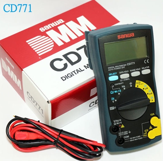 Sanwa CD771 數字萬用錶