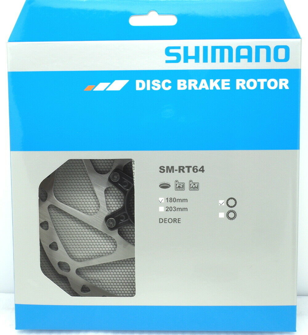 Shimano Deore SM-RT64-M Center Lock Disc Brake Rotor 18
