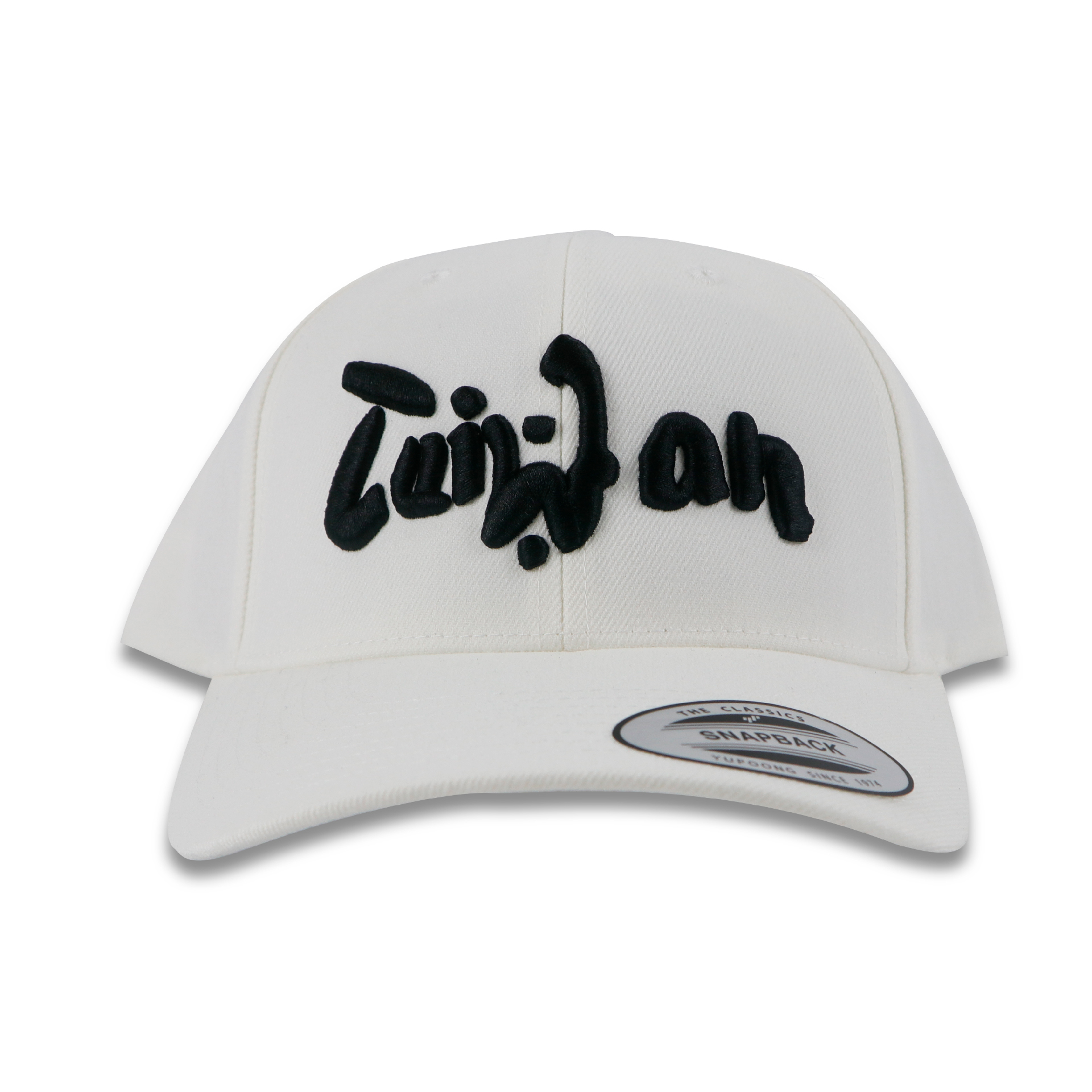 台灣鴨舌帽│台灣 Taiwan經典帽-白