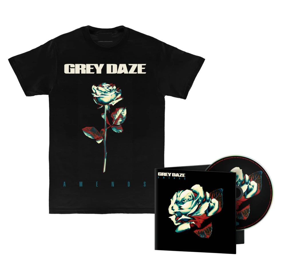購買｜Grey Daze 另類搖滾樂團 Amends (2020) 原裝限量CD專輯 組合包 黑膠唱片