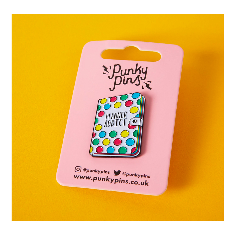 【金屬徽章💥】英國Punky Pins 彩色記事簿 colourful notebook