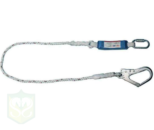 3M PROTECTA-FIRST TWIN ABSORBING LANYARD WITH 2 LARGE H