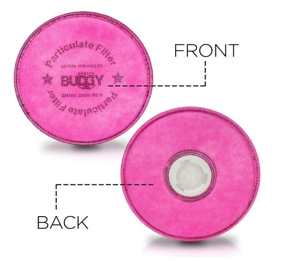Breath Buddy Particulate P3 Filters with Nuisance Level
