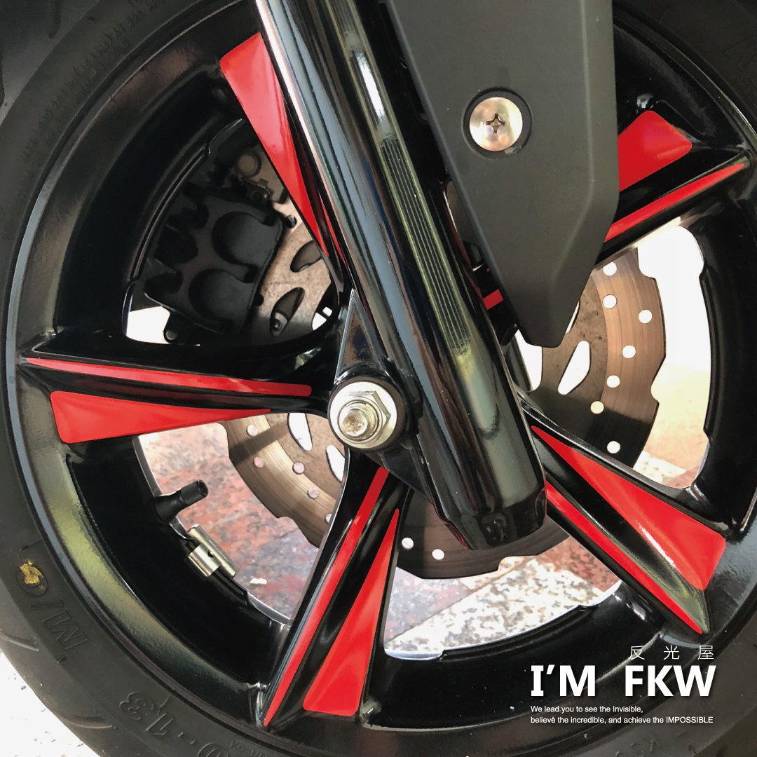 SMAX / FORCE一代 反光爪貼紙