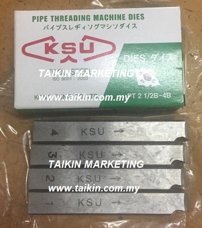 KSU Rex Pipe Threaders Threading Machine Dies GI Pipes