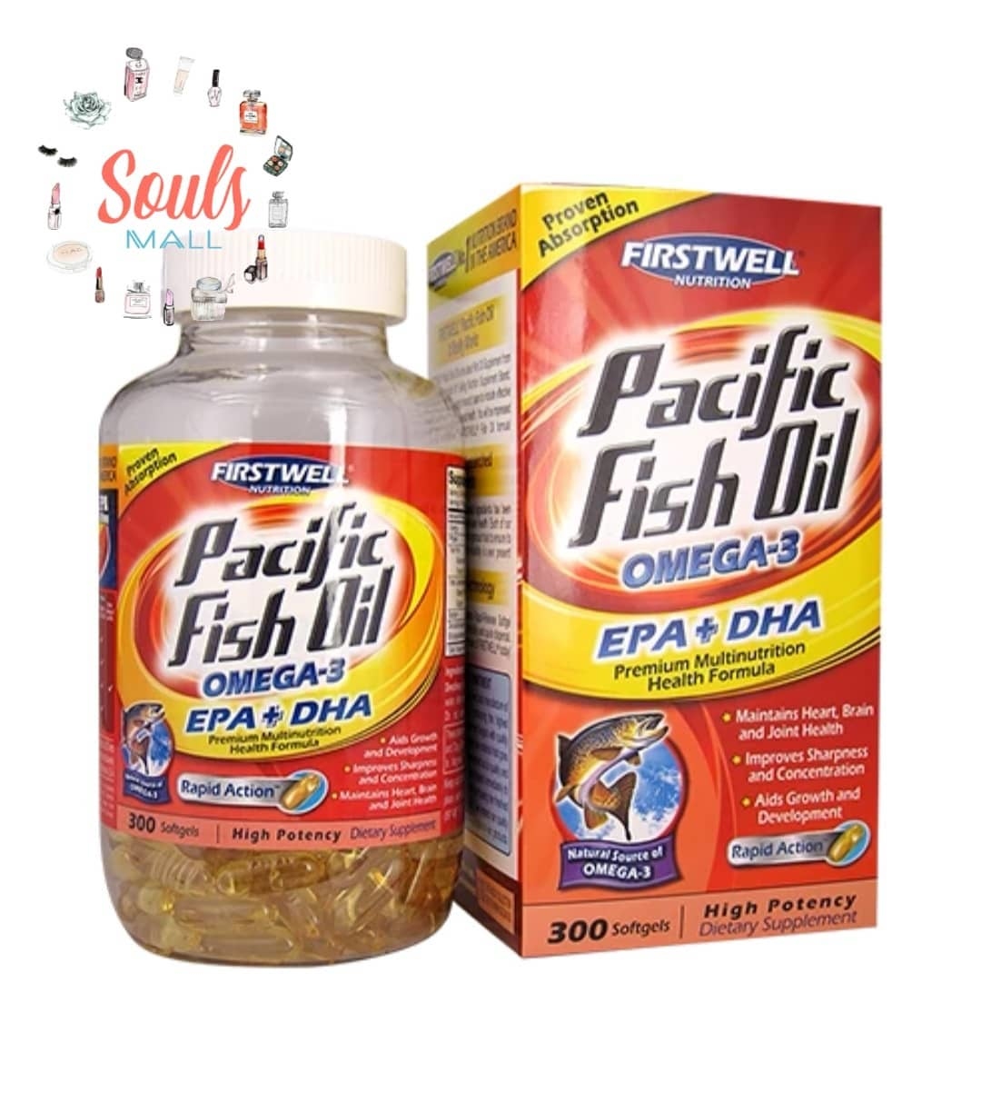 【Firstwell 太平洋深海魚油 Pacific Fish Oil 300粒】$268