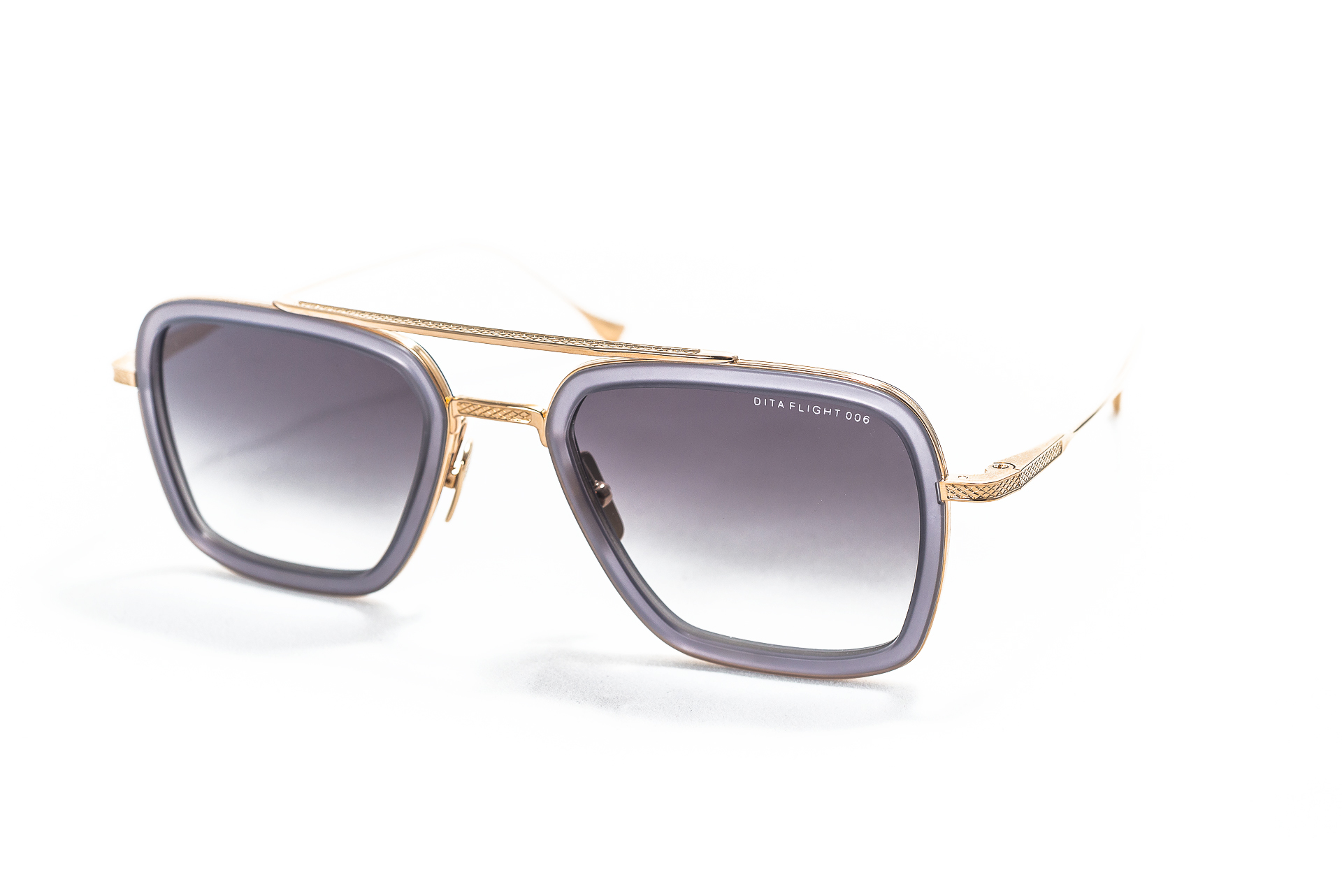 FLIGHT 006-7806-H-GRY-GLD-52- The New Black Optical