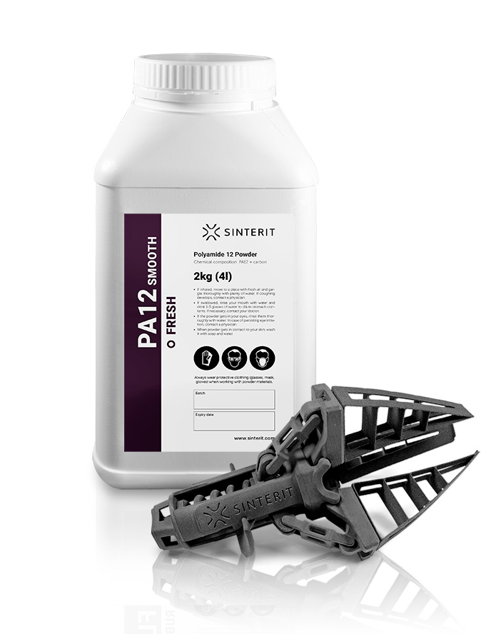 PA12 Smooth FRESH 2kg ｜SINTERIT SLS(雷射粉末燒結) 3D印