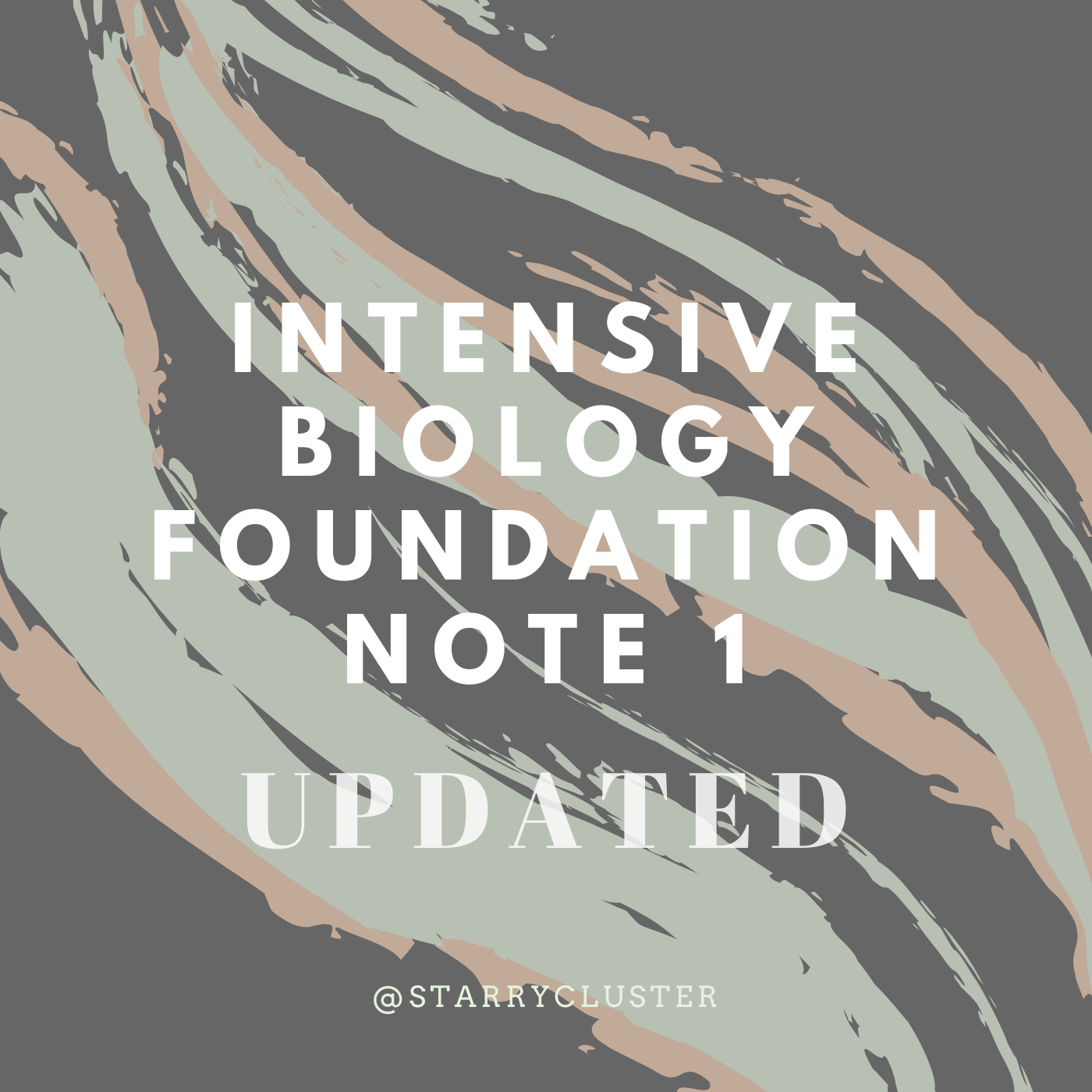 DSE 5** Intensive Biology Foundation Notes | NoteSity