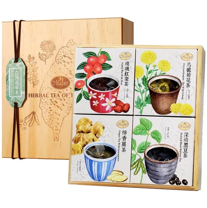 【宣洋】曼寧精選台灣花草茶禮盒