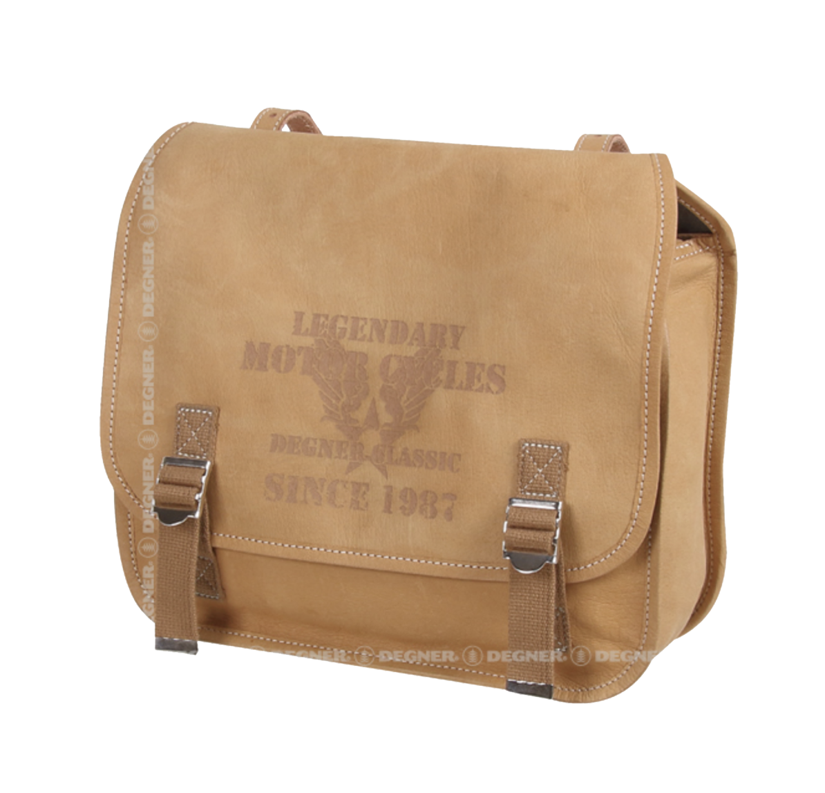 DEGNER SB-78 軍風皮革馬鞍包 9L｜安信騎士