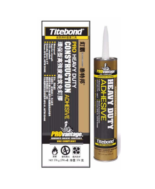 Titebond 泰特邦環保型高強度建築免釘膠
