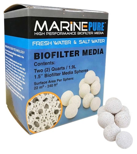 Marine Pure Biofilter Media Block (8” x 4” x 4”)