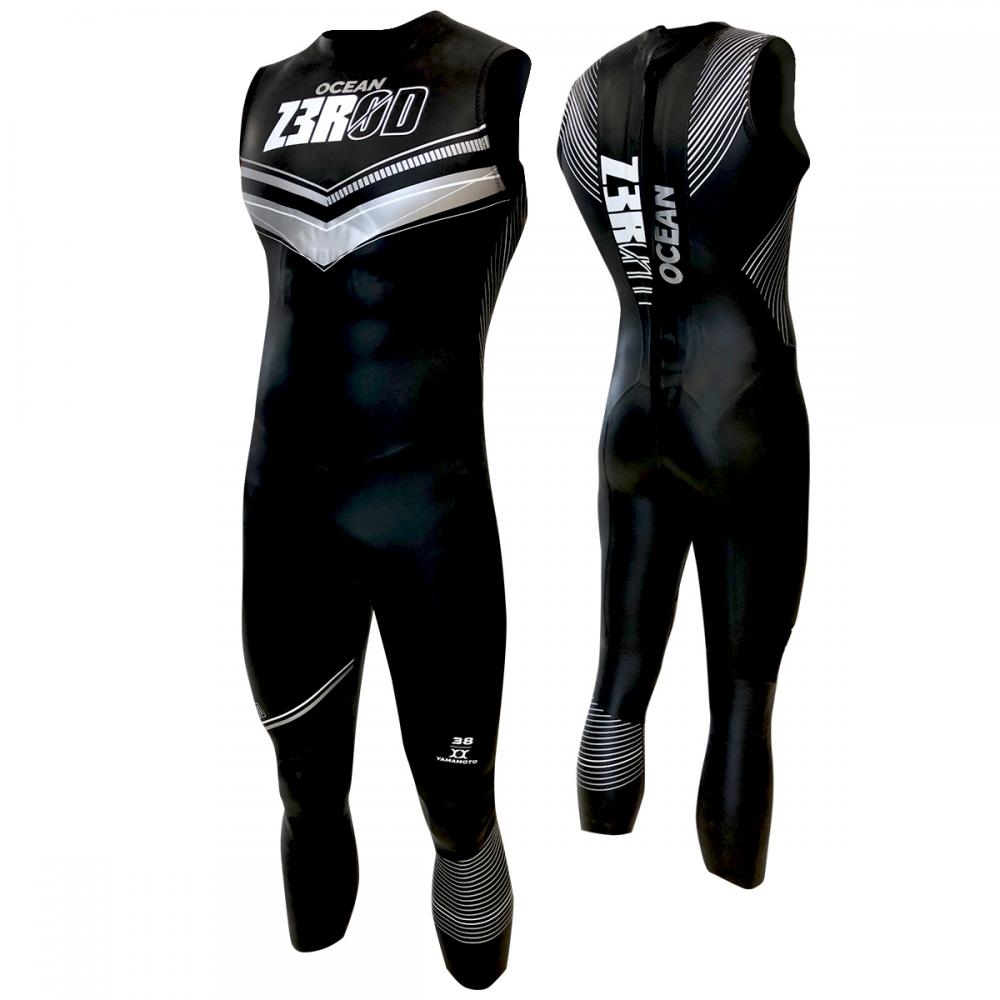 SLEEVELESS WETSUIT - OCEAN (Color: SILVER GREY)