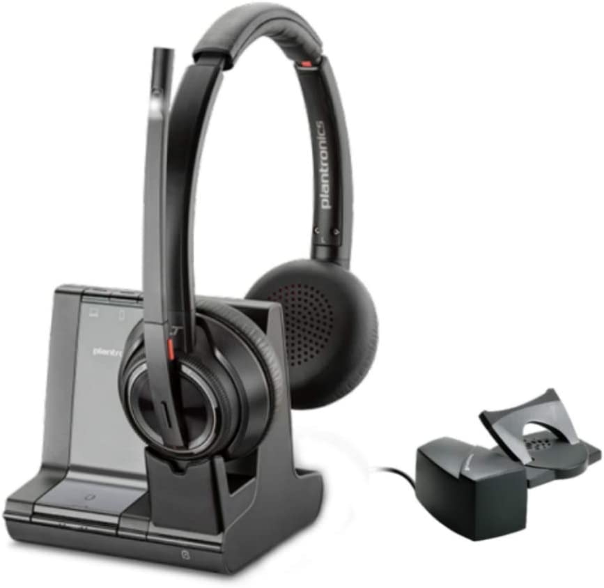 Plantronics Savi W8220-M Wireless DECT Headset for Skyp