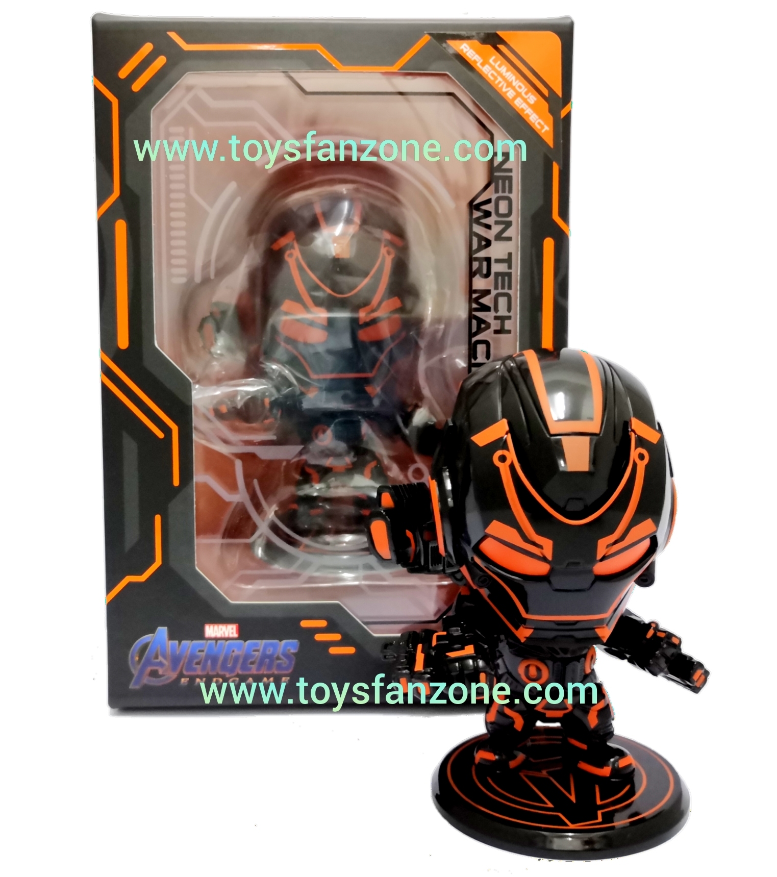 Hot Toy neon tech war machine Cosbaby
