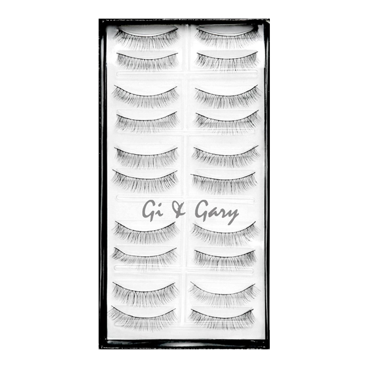 Gi & Gary Professional Eyelashes(10 pairs) - Natural Co