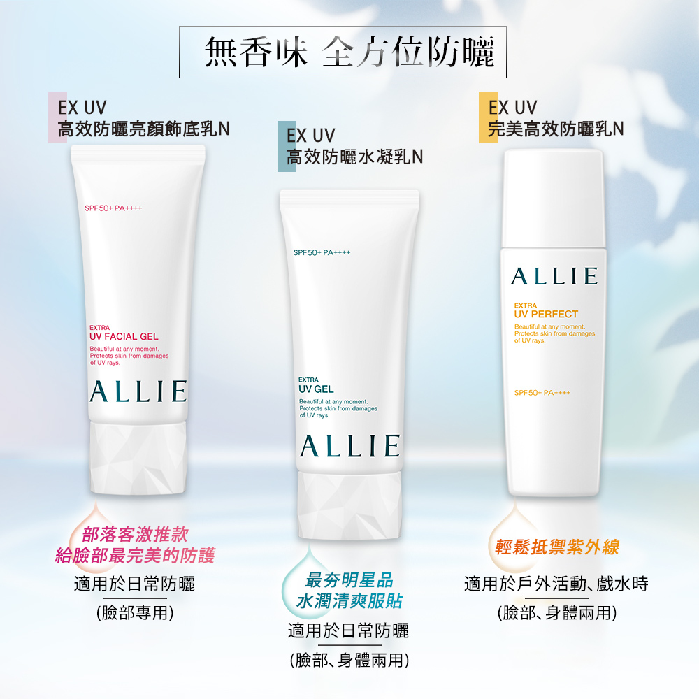 Kanebo 佳麗寶 ALLIE EX UV高效防曬水凝乳N 90g