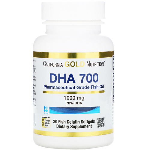 美國California Gold Nutrition DHA 1000 毫克 30 粒|香港旺角門市選購