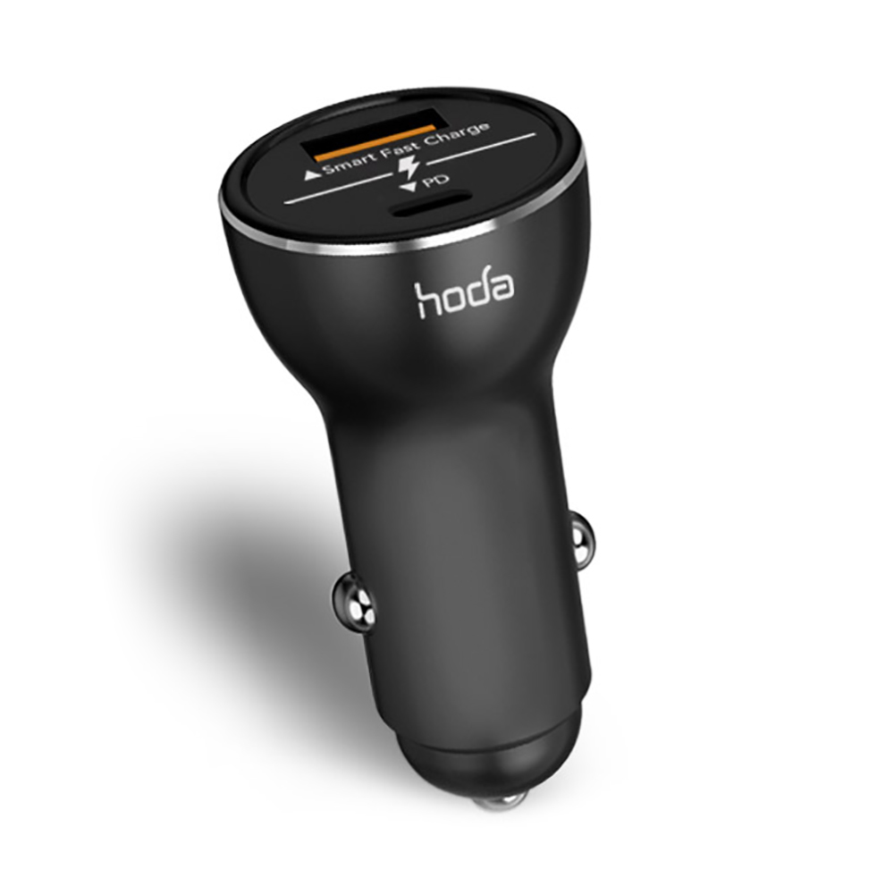 【USB+PD Car Charger】Smart Fast Charging (Dual Ports)...