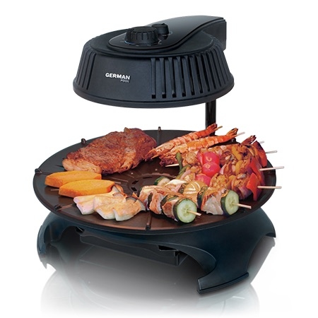 德國寶 GERMAN POOL 1200-1400W 旋鈕式韓式光波燒烤爐 KQB-114