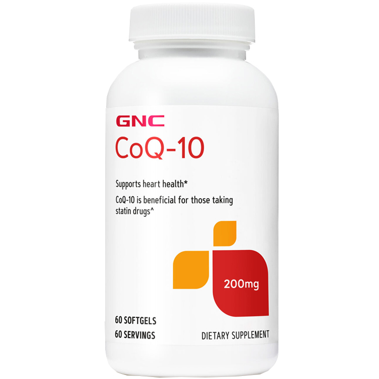 美國GNC 輔酶Q10 200毫克 60粒軟膠囊|香港旺角門市選購