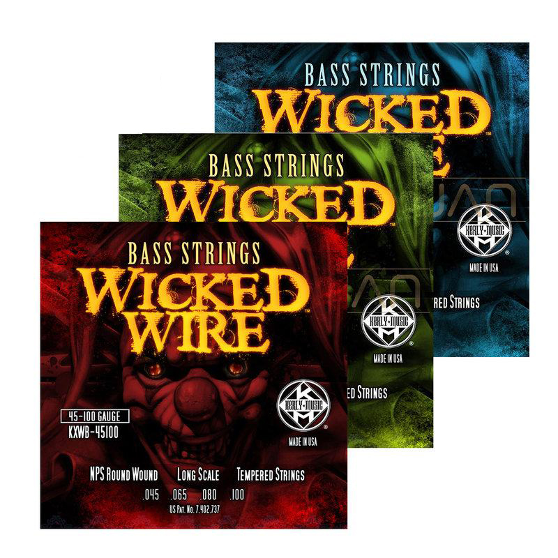 美國 Kerly Music Wicked Wire 系列 4弦 電貝斯弦