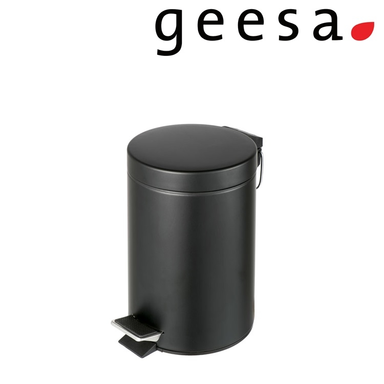 Geesa "Nemox Black" 91634-06 3L Pedal bin