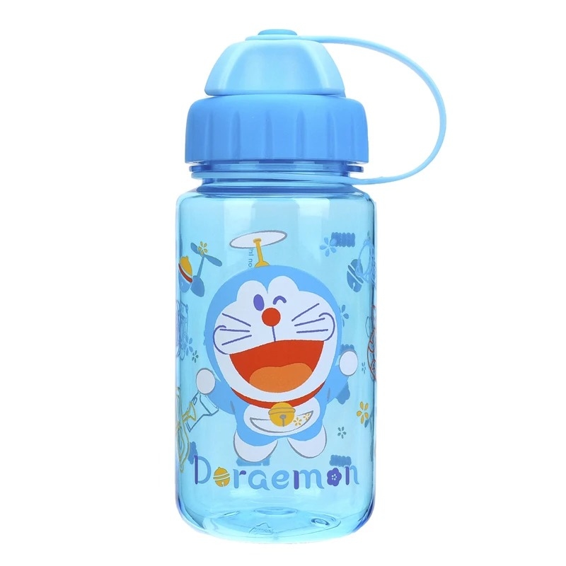 Doraemon 350ml Water Bottle w/ 2 Openings Lid Model No.