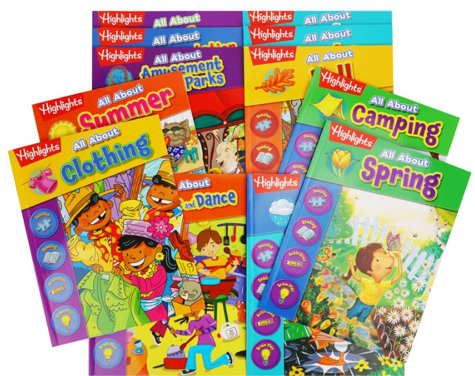 Highlights - All About Series (12 Books + InteractivApp