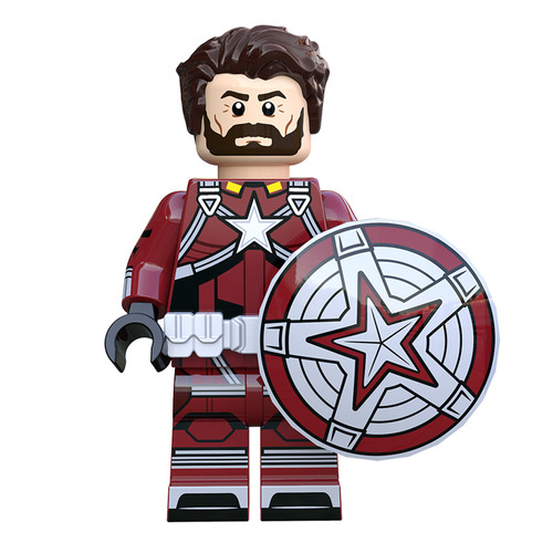 Red Guardian Super Heroes Custom Minifigs Fit Lego