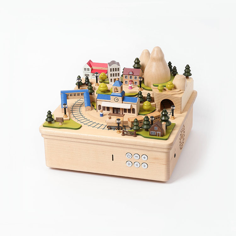 Multi-function Music Player - 228x228 Train & Cave