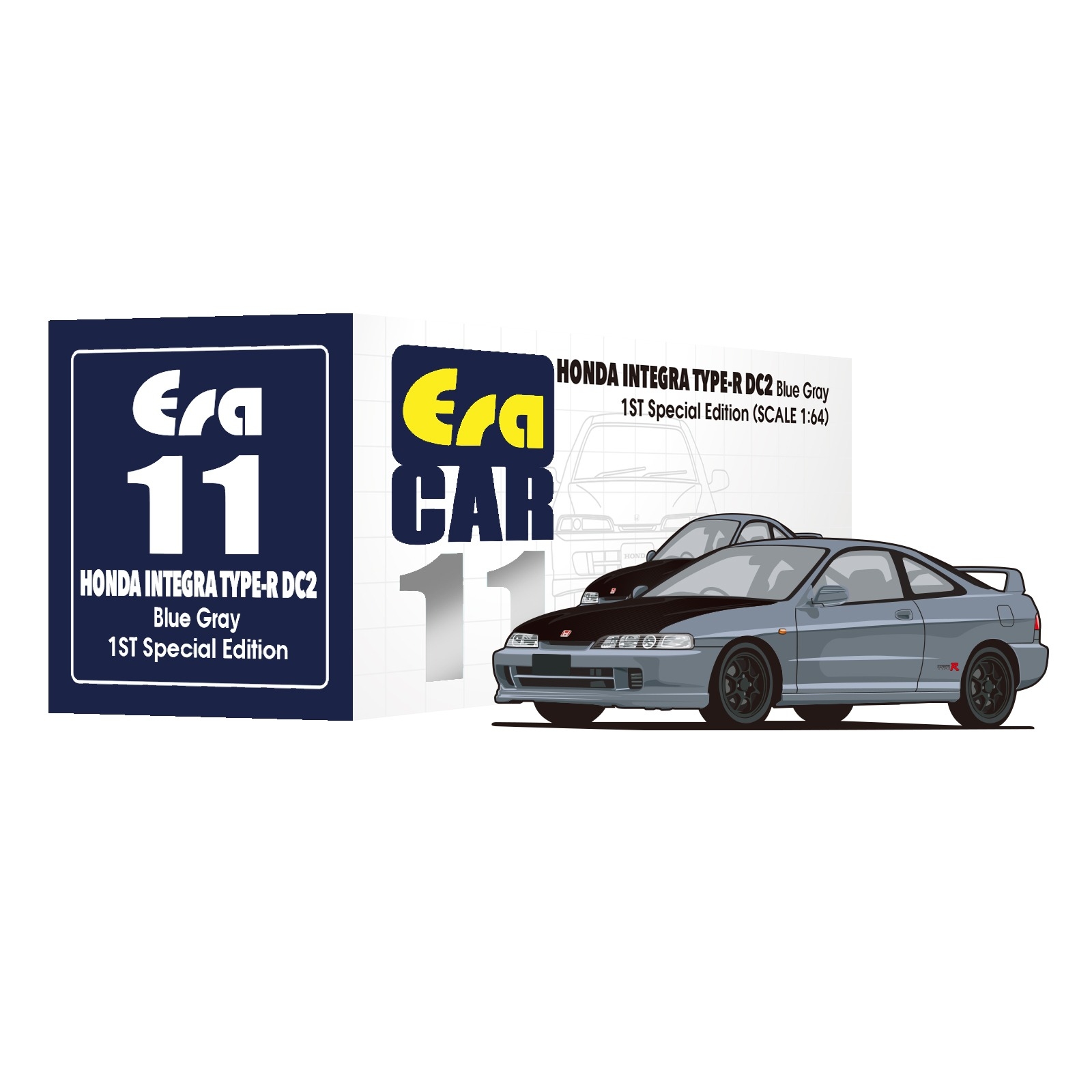 ERA 11 HONDA INTEGRA TYPE-R DC2 Blue Gray (1ST Special