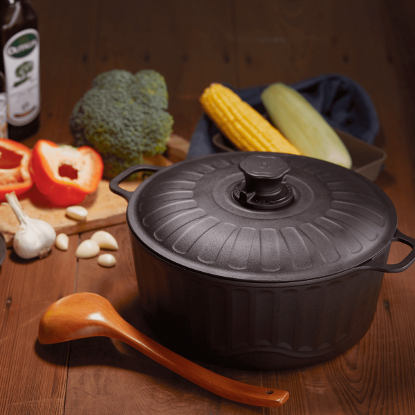 [經典款] 大古鑄鐵 taku 鑄鐵萬用鍋 (27cm/含鑄鐵鍋蓋)