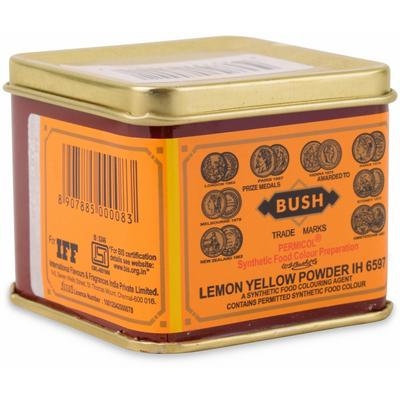 Lemon Yellow Powder 100gm - Bush Food Color