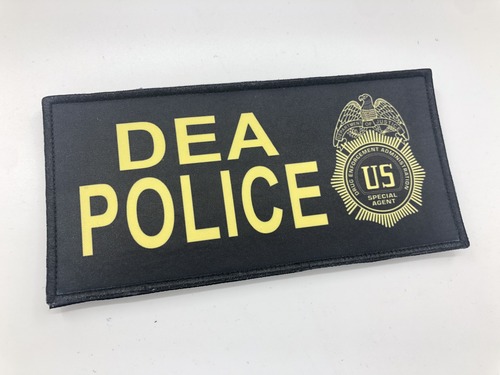 DEA Police Large Patch