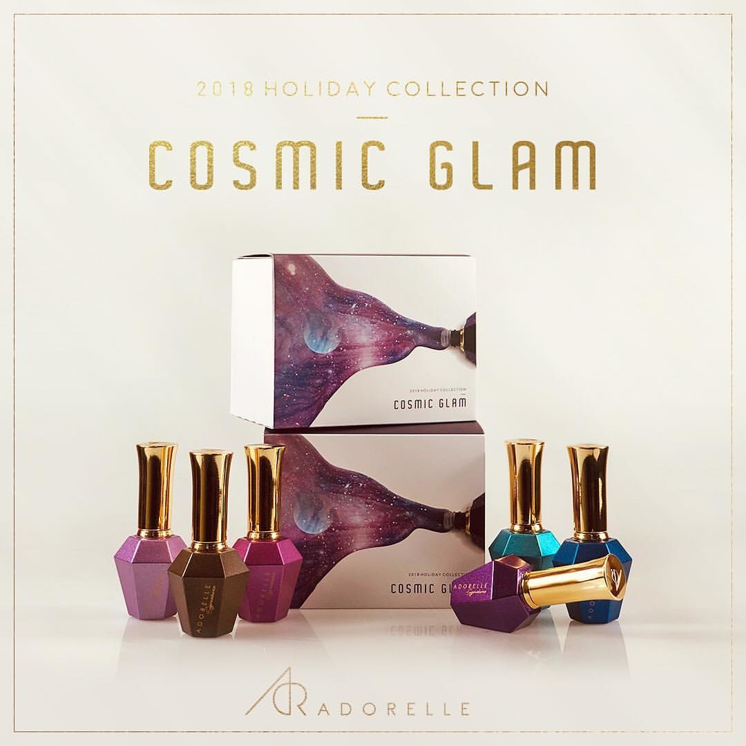 ADORELLE 2018 Glitter/Pearl Colletion: Cosmic Glam