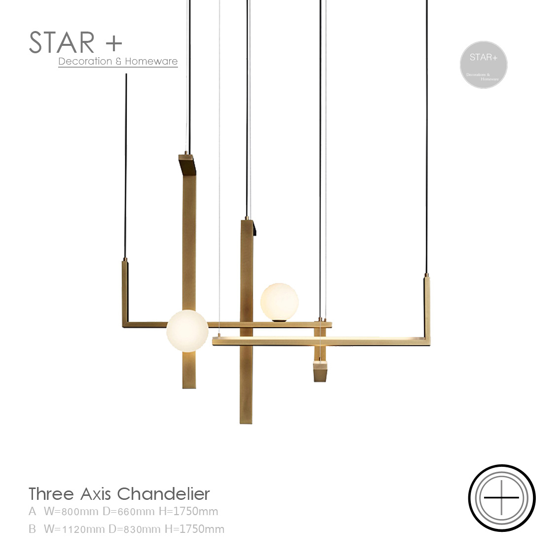 Three Axis Chandelier - 燈具