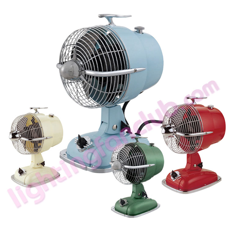 Imasu 復古彩色電風扇