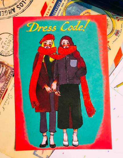Dress code明信片