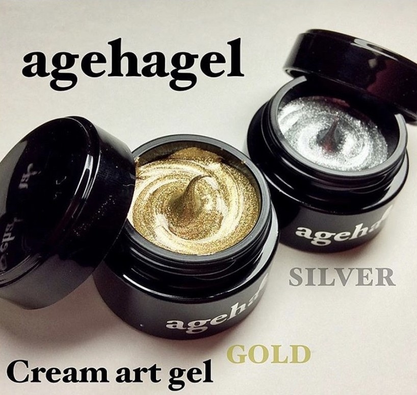 AGEHA Cream Art Gel Gold