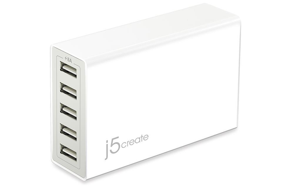 j5 create 5Port USB快速充電器
