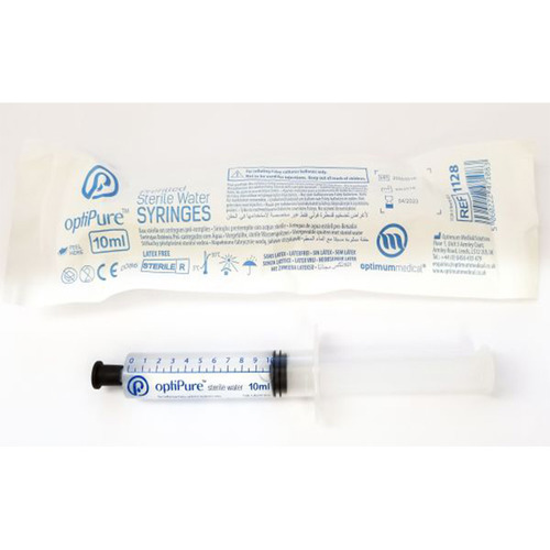 【善意長者用品專門店】OPTIPURE - 無菌水(泌尿科專用)連針管 | (原盒20支 x 10m